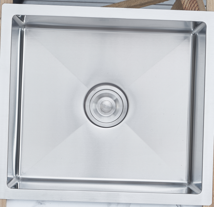 Single Bowl Rectangular Stainless Steel Sink Undermount Top mount - 45 ...