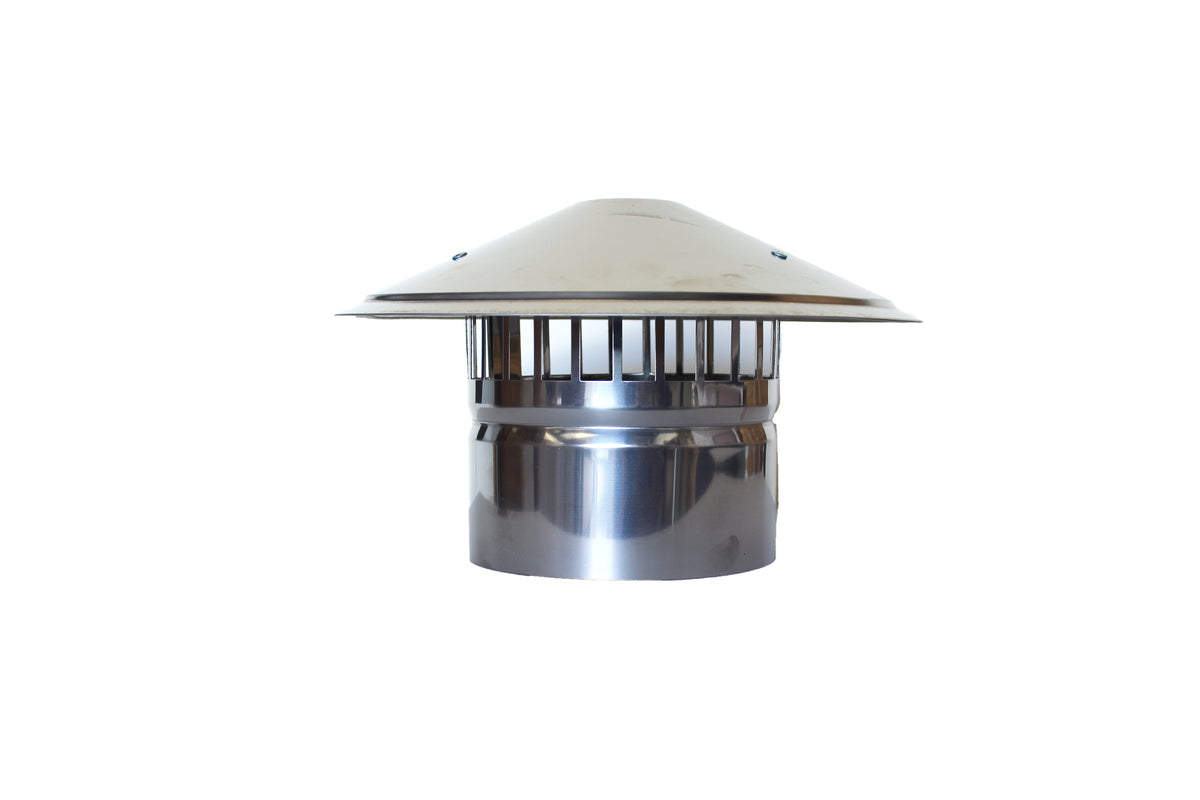 150mm Metal Roof Cowl Vent Kit with Flashing and Duct - VKMR150 – smart ...